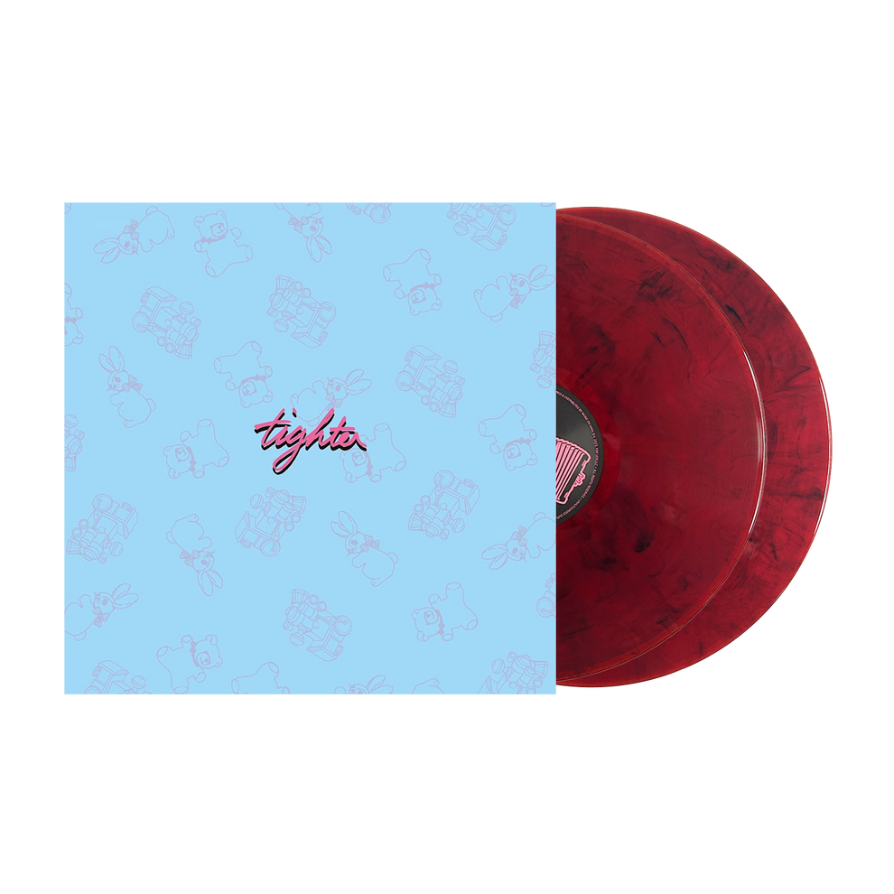 "Tighter" VINYL - NUMBERED LIMITED EDITION OF 300 • RED & BLACK MARBLE ...